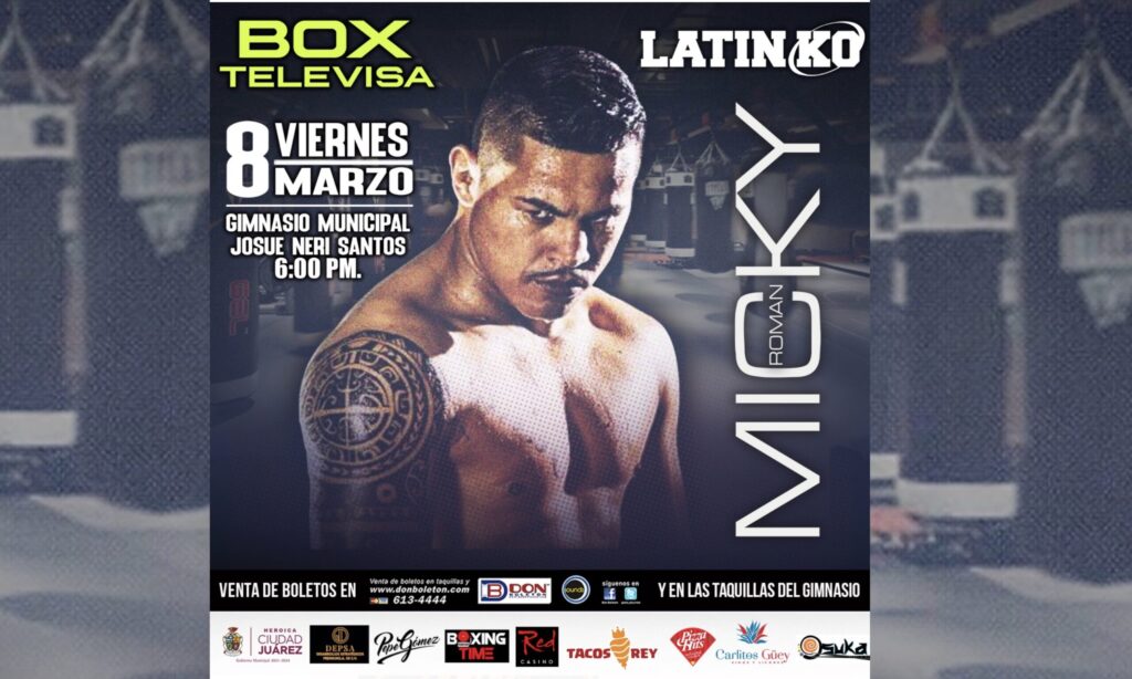 Mickey Román “ Esperen una pelea san…, con caídas y hasta nocaut ...