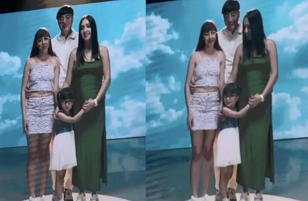 «Somos una familia diferente» Dani Flow, su esposa y su novia anuncian que están esperando una ...