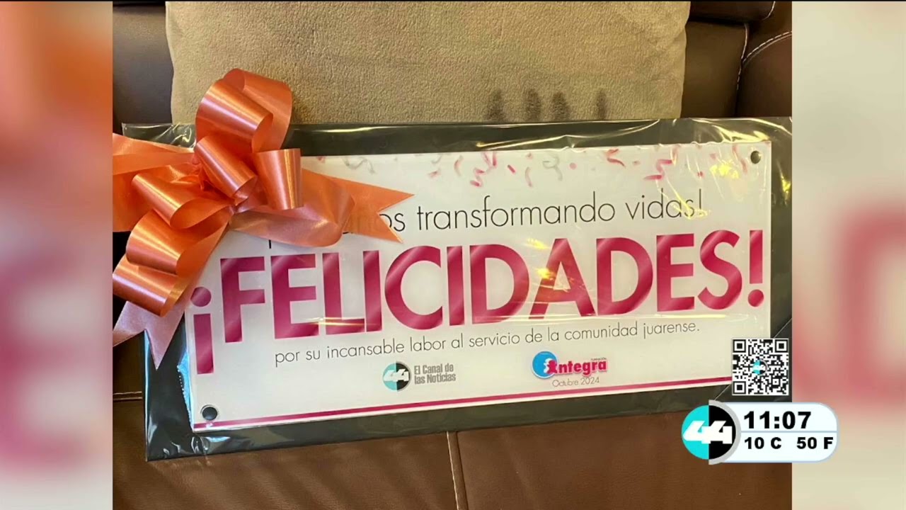 Entrega INTEGRA reconocimineto a canal 44 por sus 44 años – El Canal de ...