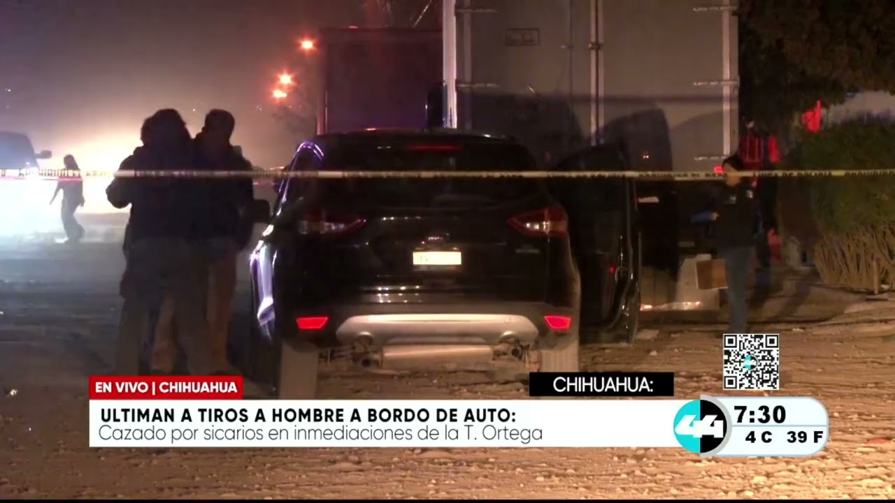 Ultiman a tiros a hombre a bordo de auto – El Canal de las Noticias Digital