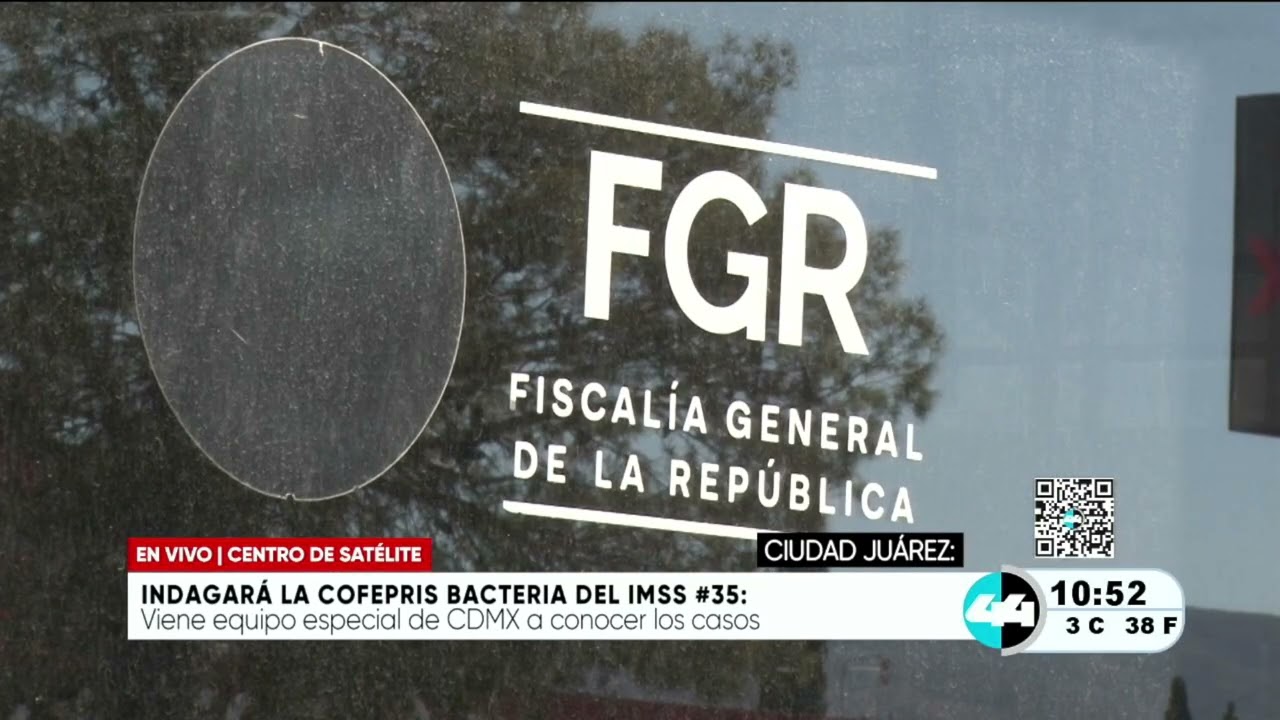 Indagará la COFEPRIS bacteria del IMSS 35 - El Canal de las Noticias ...