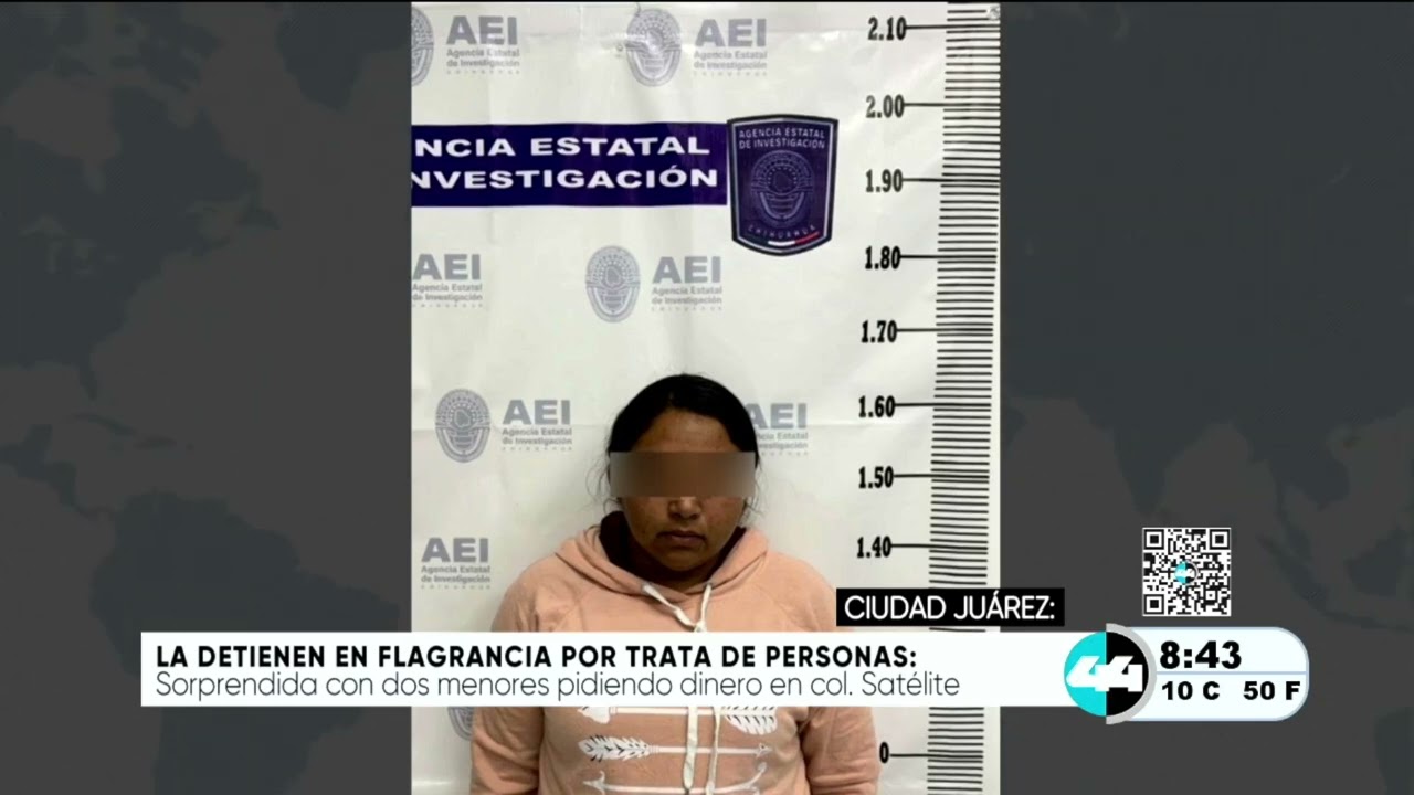 La detienen en flagrancia por trata de personas - El Canal de las Noticias Digital