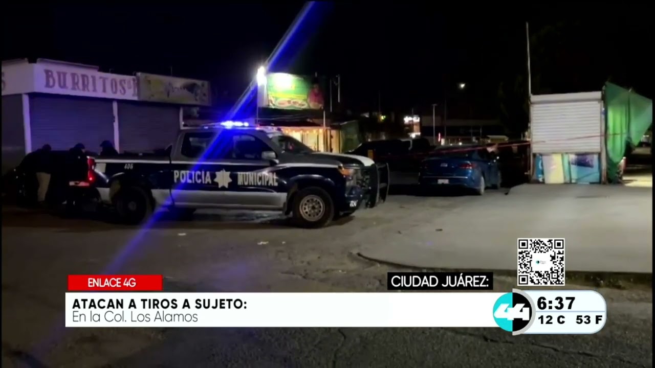 Atacan a tiros a sujeto – El Canal de las Noticias Digital