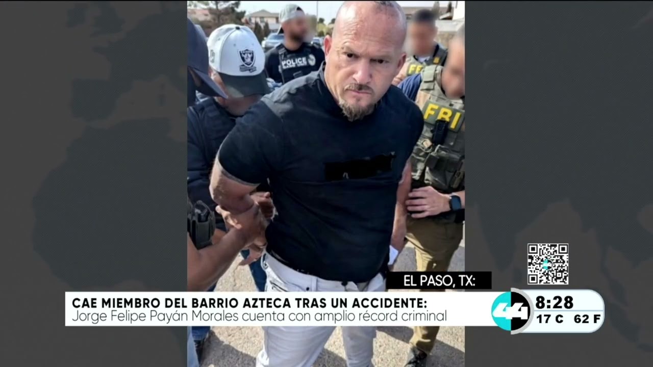 Cae miembro del Barrio Azteca tras un accidente – El Canal de las ...