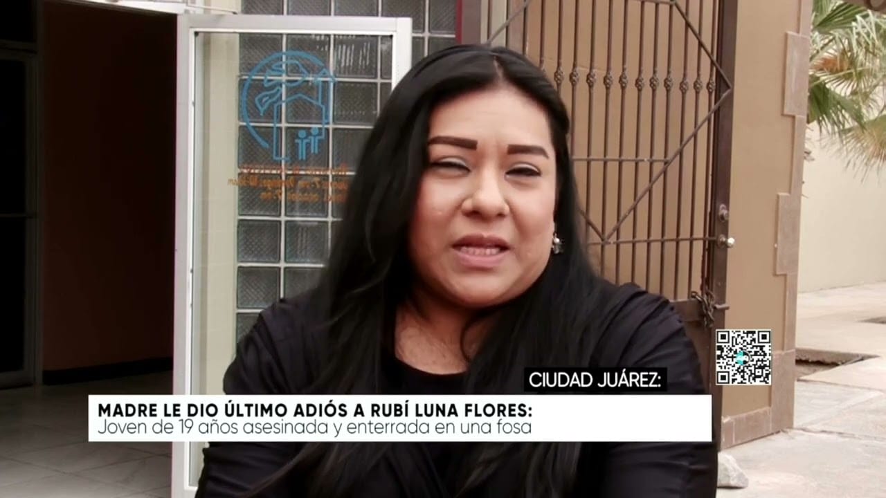 Madre le dio último adiós a Rubí Luna Flores - El Canal de las Noticias ...