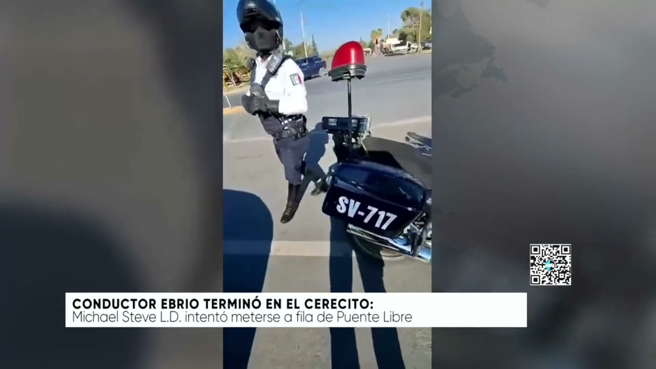 Conductor ebrio terminó en el cerecito – El Canal de las Noticias Digital
