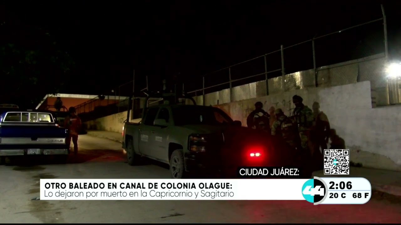 Otro baleado en canal de colonia Olague – El Canal de las Noticias Digital