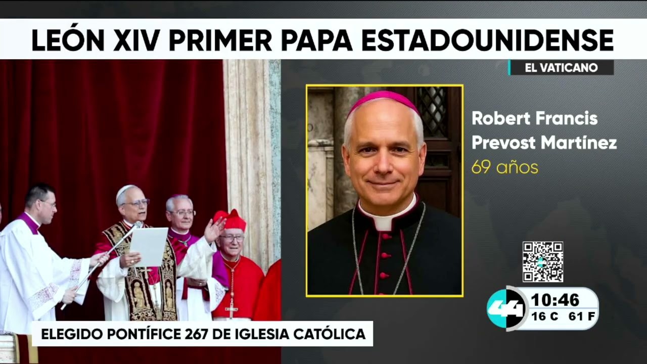 León XIV primer papa estadounidense – El Canal de las Noticias Digital