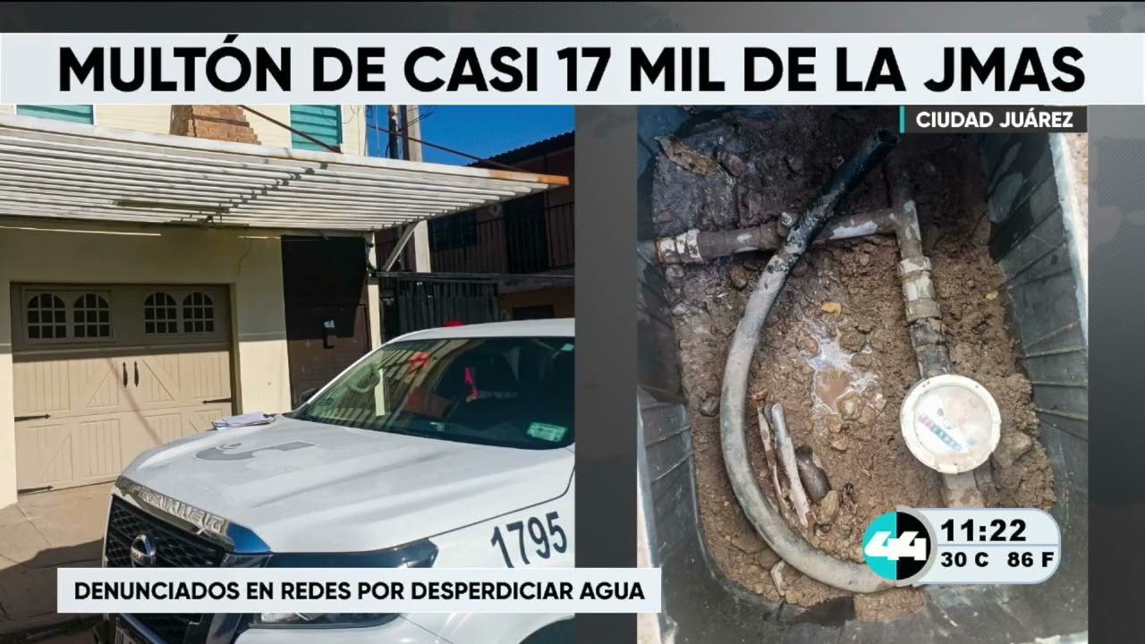 Multón de casi $17 mil por desperdiciar agua - El Canal de las Noticias ...