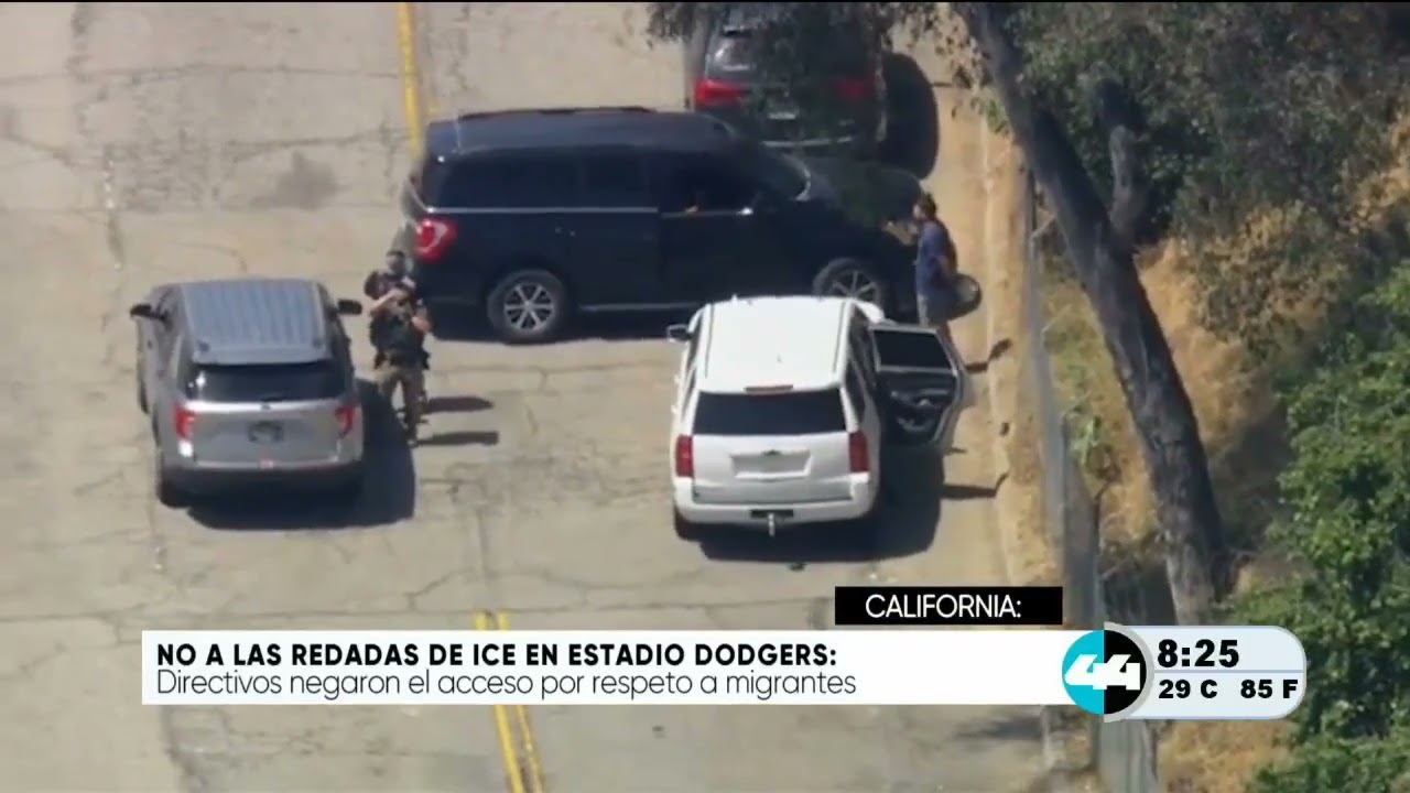 No a las redadas de ICE en estadio dodgers – El Canal de las Noticias ...