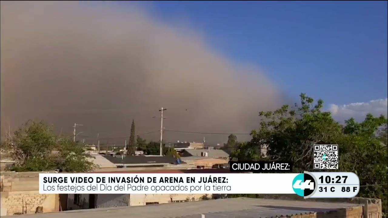Surge video de invasión de arena en Juárez – El Canal de las Noticias ...