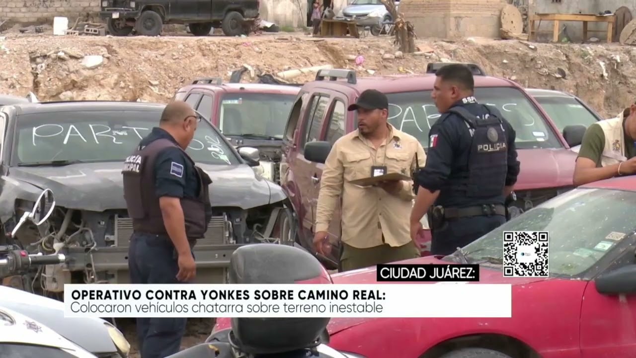 Operativo contra yonkes sobre Camion Real – El Canal de las Noticias Digital