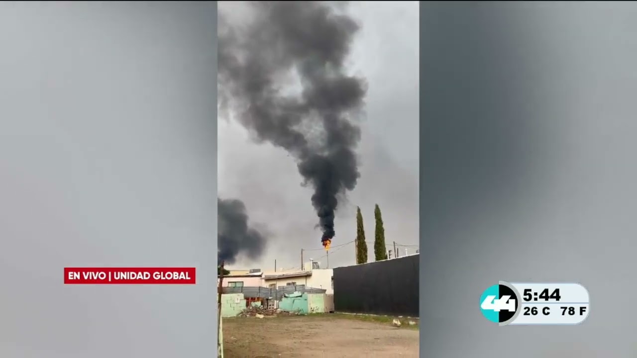 Última Hora: Vistosa columna de humo desde El Paso, Tx – El Canal de ...