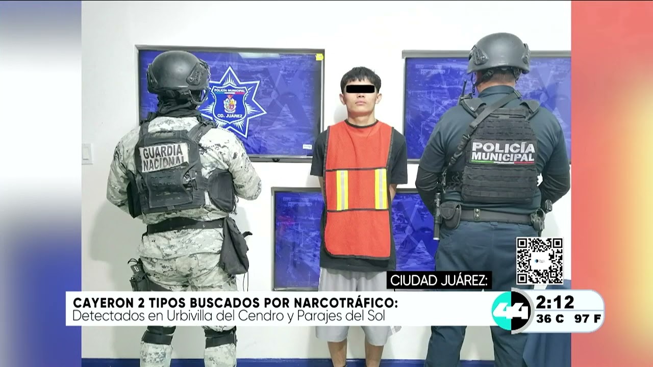 Cayeron 2 tipo buscados por narcotráfico – El Canal de las Noticias Digital