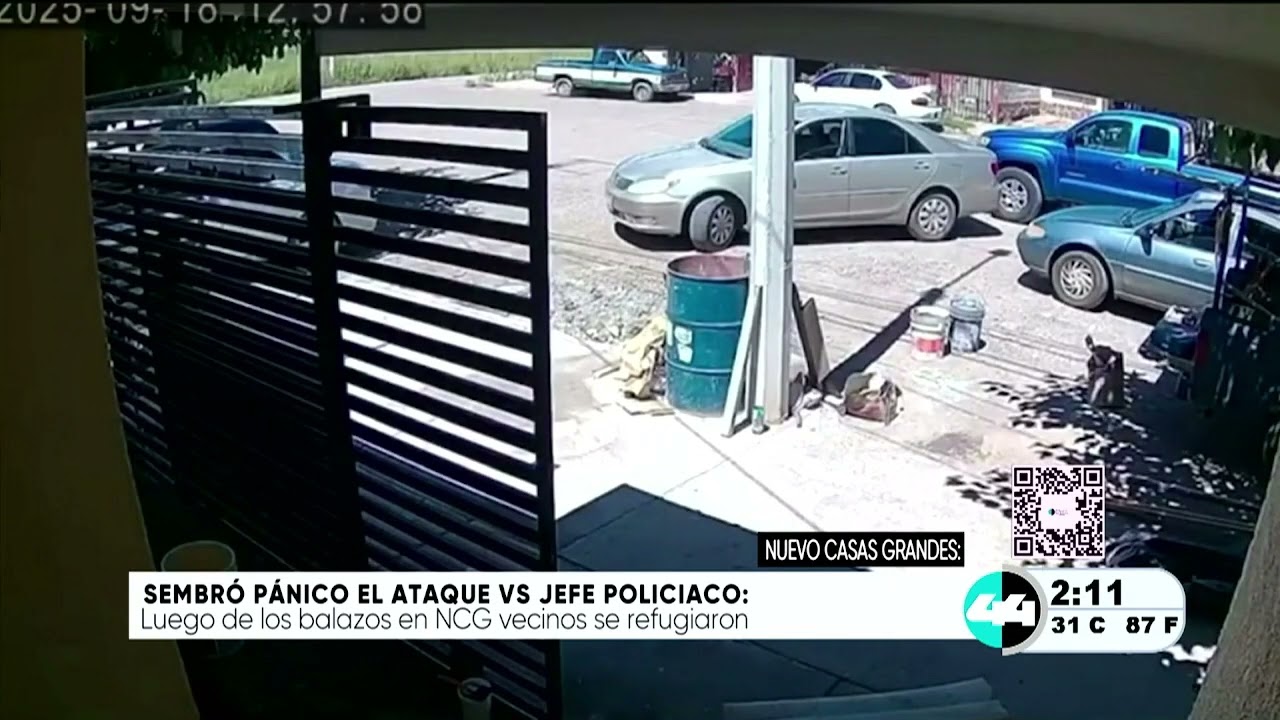 Sembró pánico el ataque vs jefe policiaco – El Canal de las Noticias ...