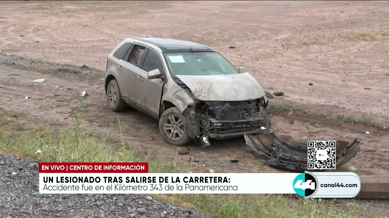 Un lesionado tras salirse de la carretera – El Canal de las Noticias ...