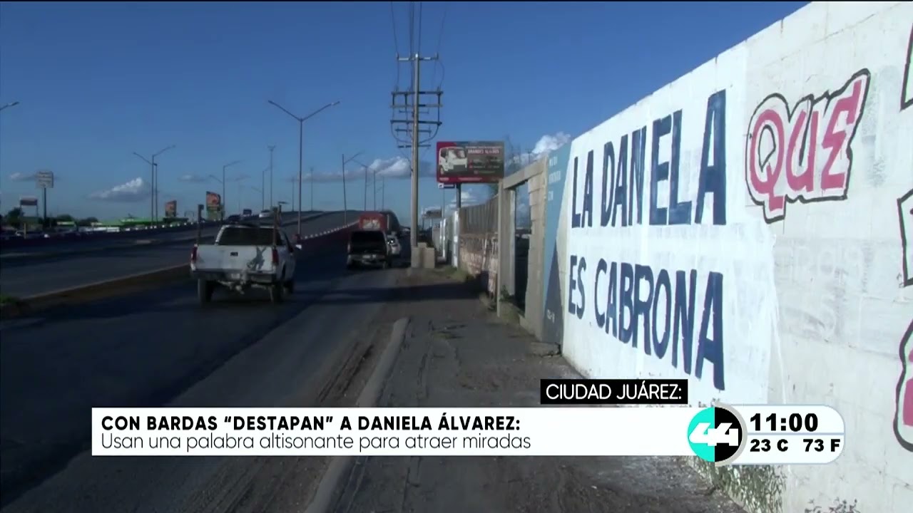 Con bardas “Destapan” a Daniela Álvarez – El Canal de las Noticias Digital