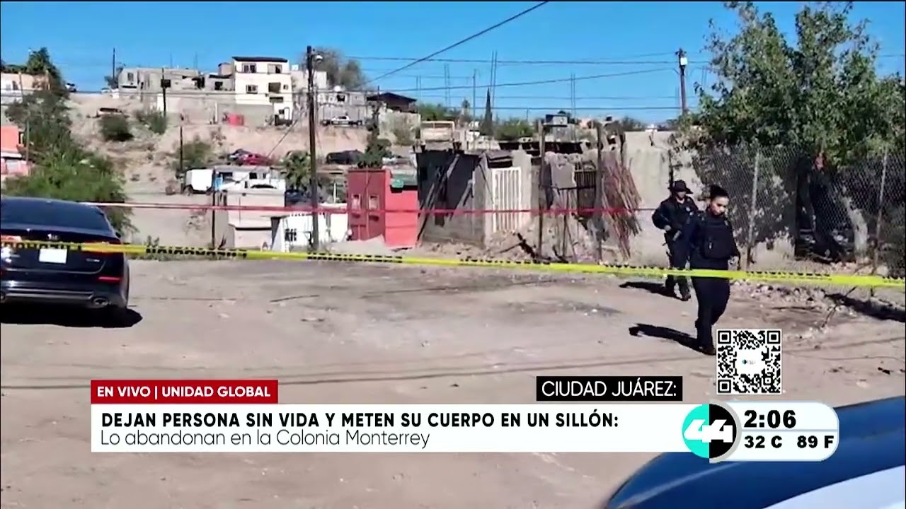 Dejan persona sin vida y meten su cuerpo en un sillón – El Canal de las ...