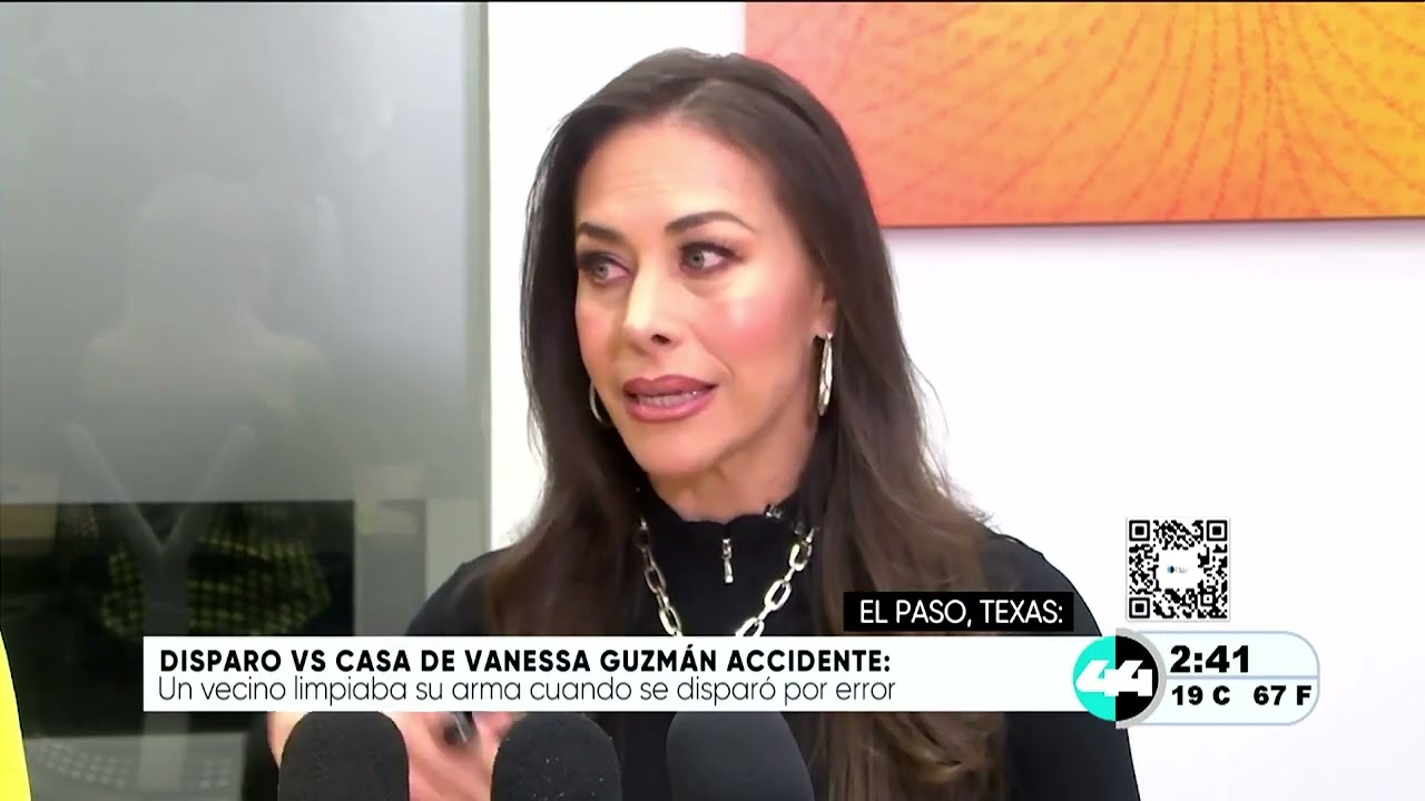 Disparo vs casa de Vanessa Guzmán accidente – El Canal de las Noticias Digital