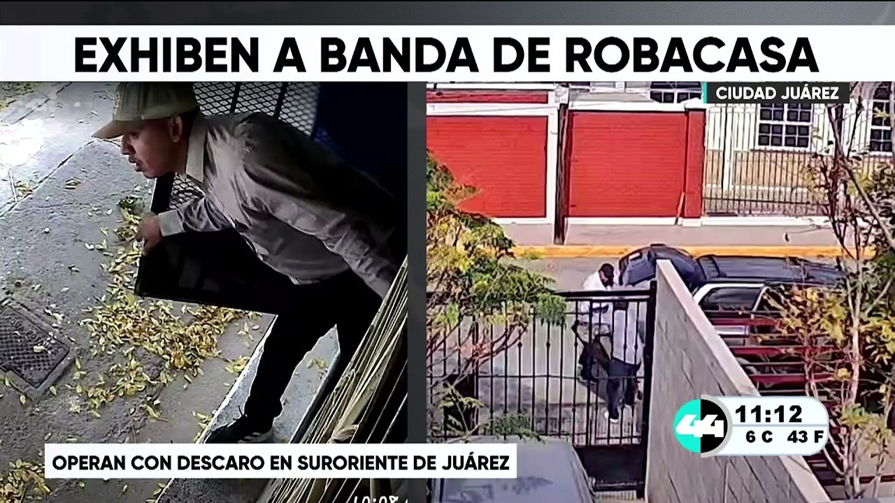 Exhiben a banda de roba casas del suroriente – El Canal de las Noticias ...