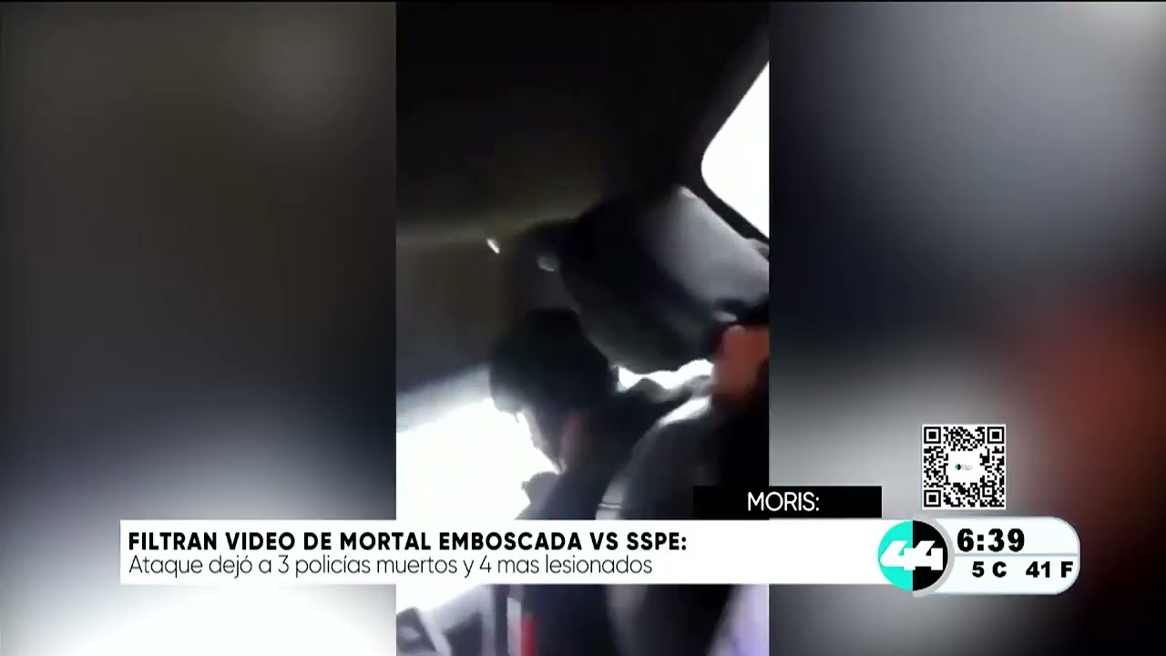 Filtran video de mortal emboscada vs SSPE – El Canal de las Noticias Digital
