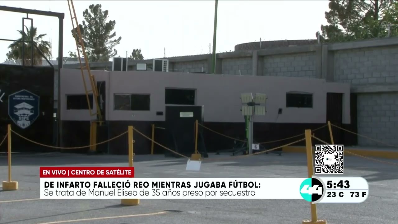 De infarto falleció reo mientras jugaba futból - El Canal de las ...