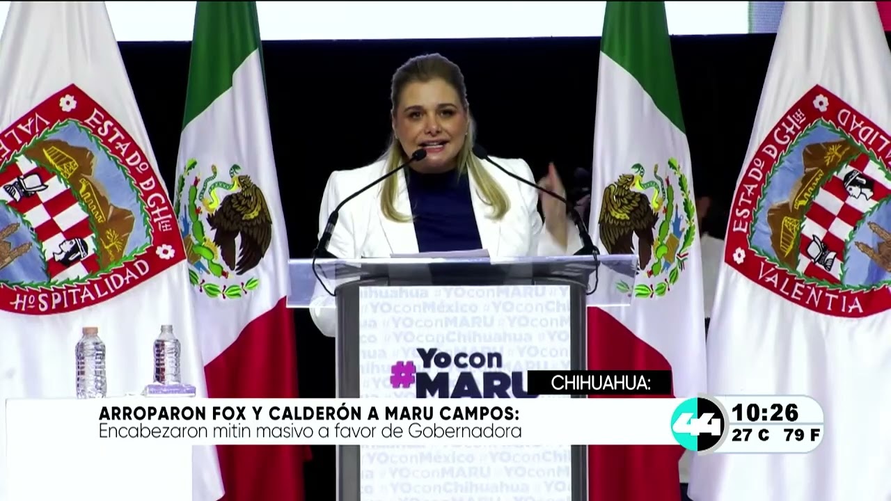 Arroparon Fox y Calderón a Maru Campos - El Canal de las Noticias Digital