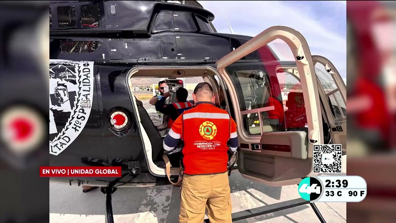 Autoridades realizan traslado aéreo de paciente para atención médica ...
