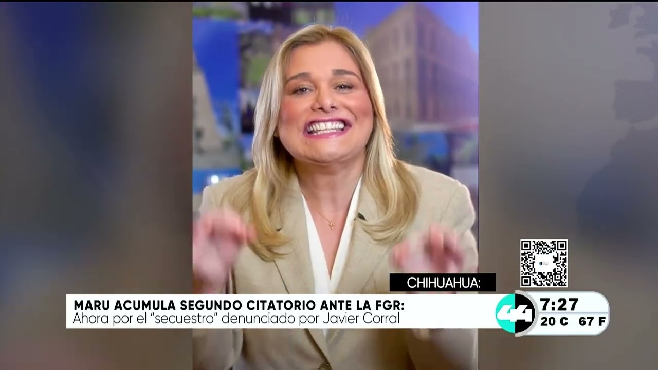 Maru acumula segund citatorio ante la FGR - El Canal de las Noticias ...