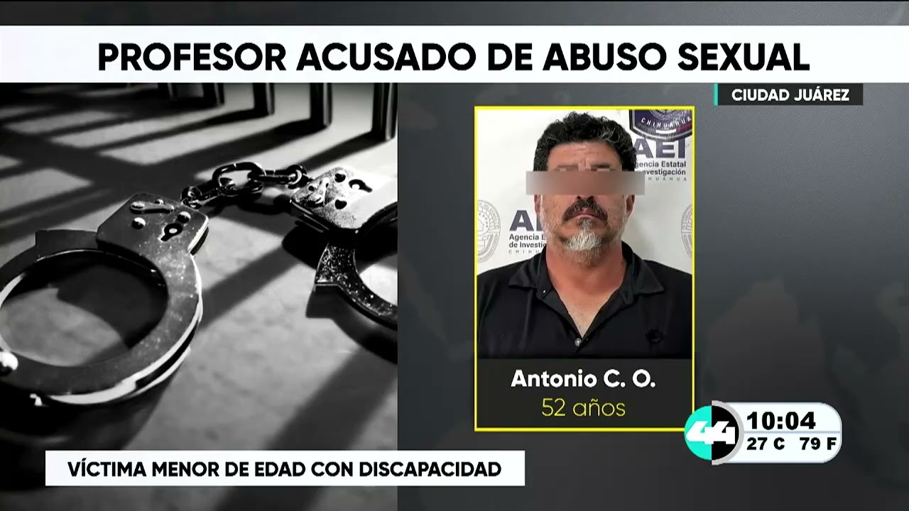 Profesor acusado de abu.so se.xual - El Canal de las Noticias Digital