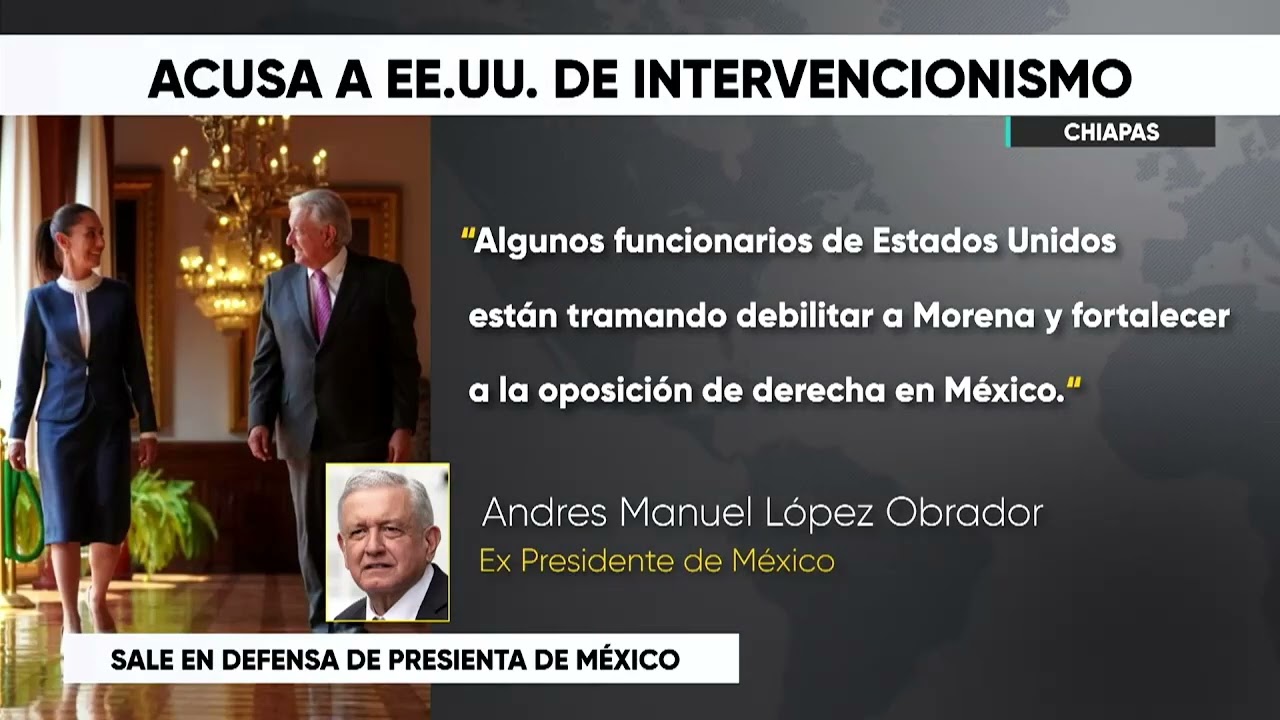 Acusa a EE.UU. de intervencionismo - El Canal de las Noticias Digital
