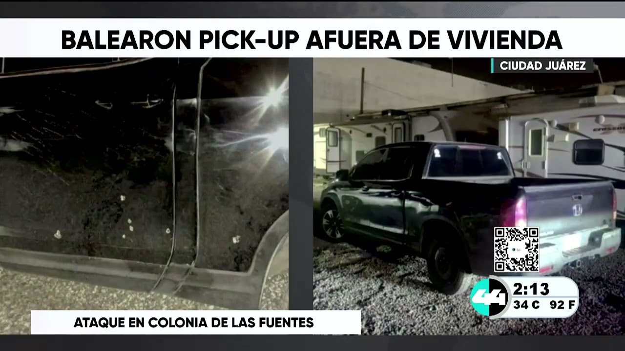 Bale.aron pick up afuera de vivienda - El Canal de las Noticias Digital