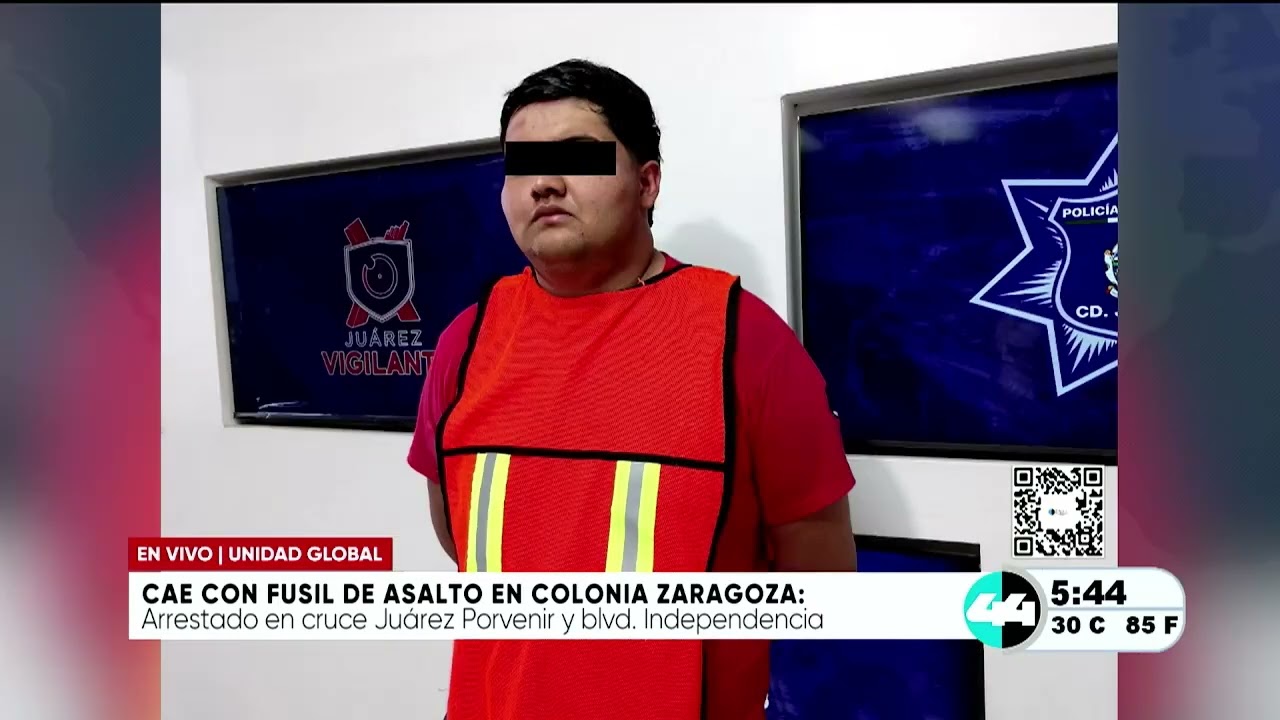 Cae con fu.sil de asal.to en colonia Zaragoza - El Canal de las ...