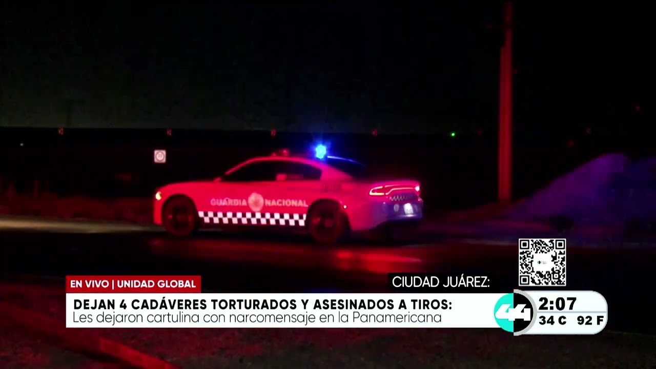 Les dejan una cartulina con un mensaje amena.zante - El Canal de las ...